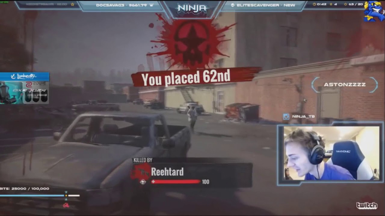 H1Z1 - Ninja Rage Compilation - YouTube