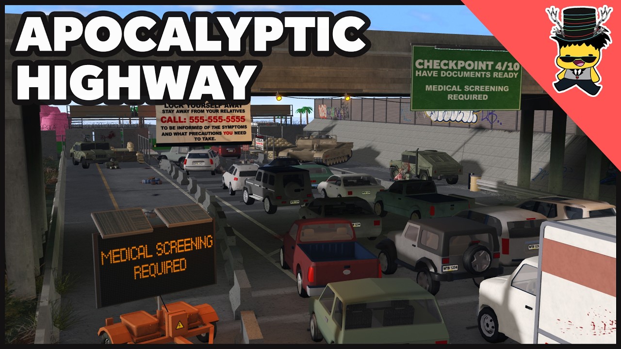 I created an Apocalyptic Highway - YouTube