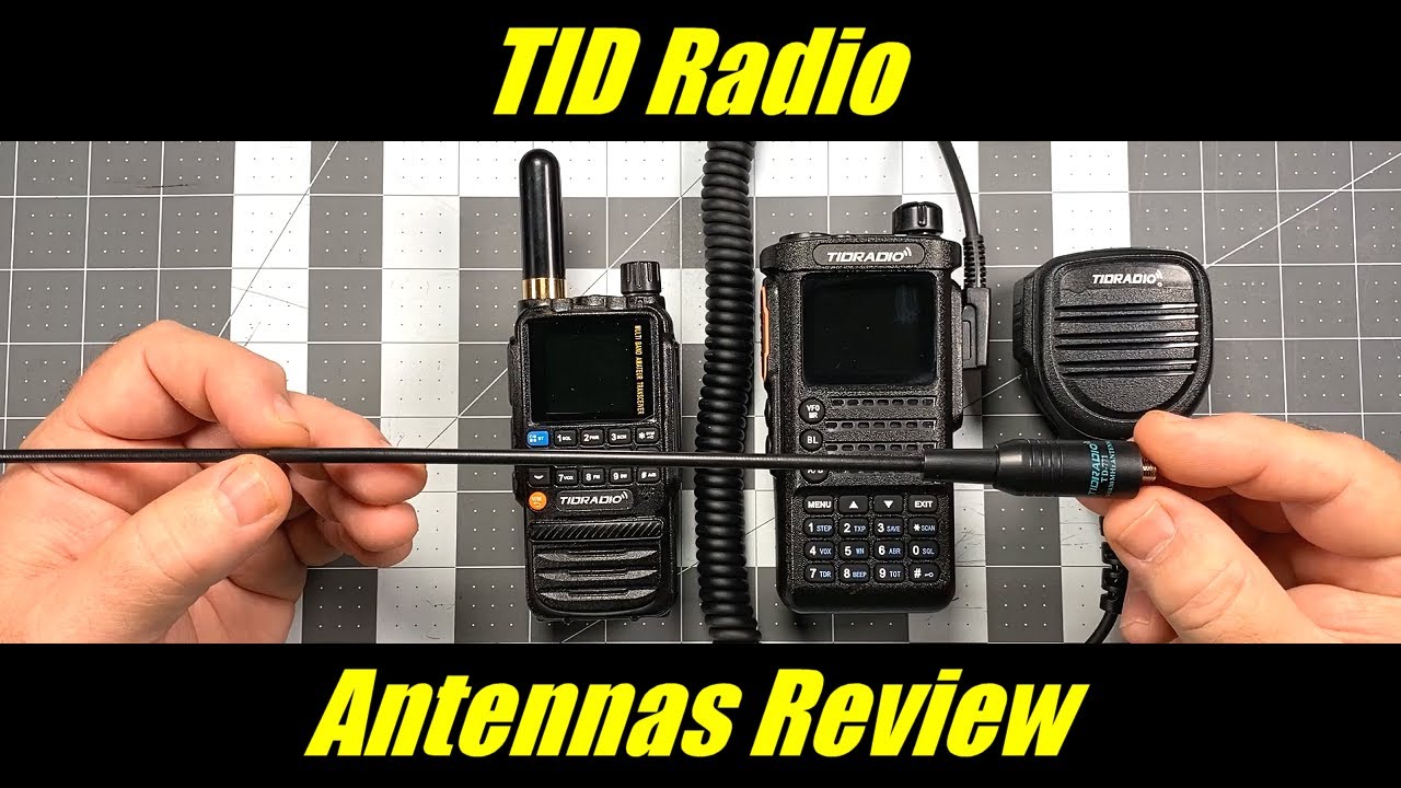 TID Radio Antennas Review - YouTube