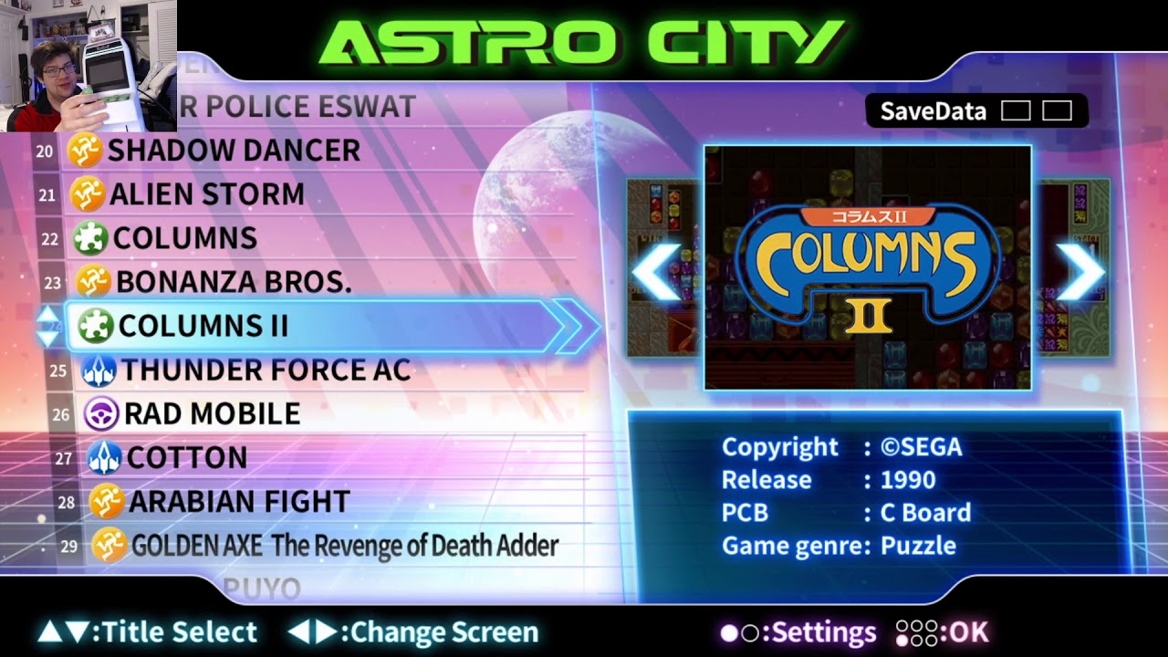 SEGA ASTRO CITY Mini Controller Compatibility & Overview - YouTube