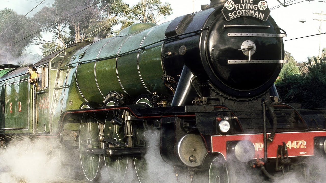 Flying Scotsman "flies" through the UK | Train Sim Rides part 4 - YouTube