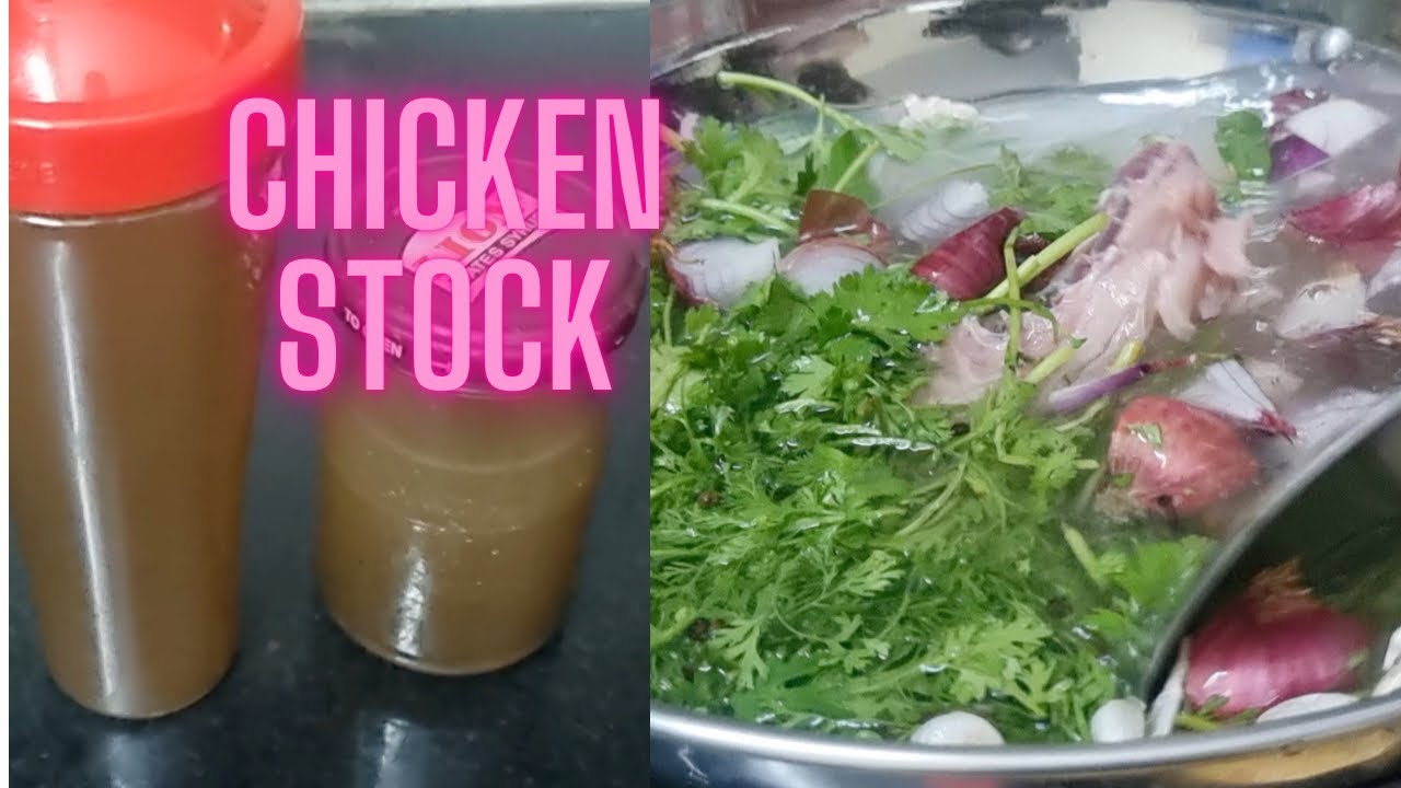 Chicken Stock | chicken stock recipe #chickenstock - YouTube