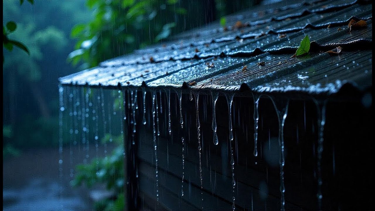 Fall Asleep in Just 3 Minutes with Torrential Rain & Powerful Thunder ...