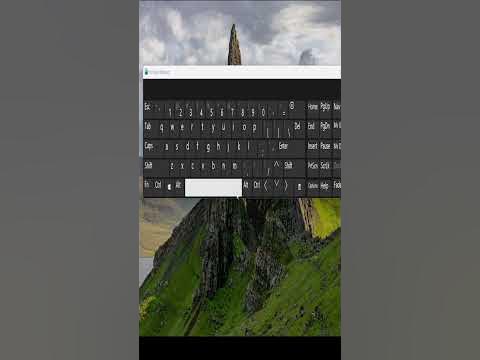 Keyboard Problem #onscreenkeyboard - YouTube