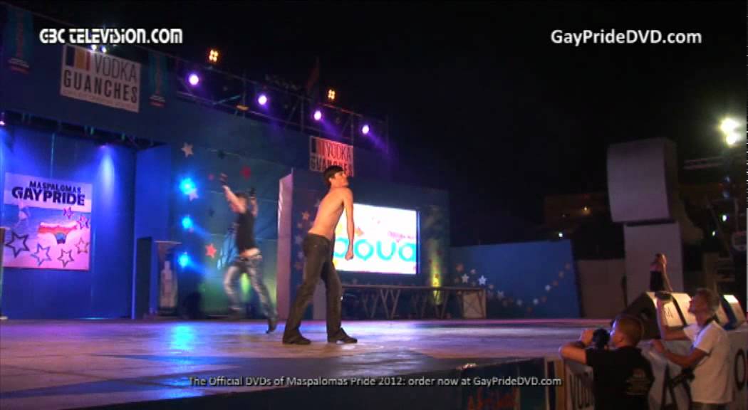 Kyle Finn onstage at Maspalomas Pride 2012 - the full performance - YouTube