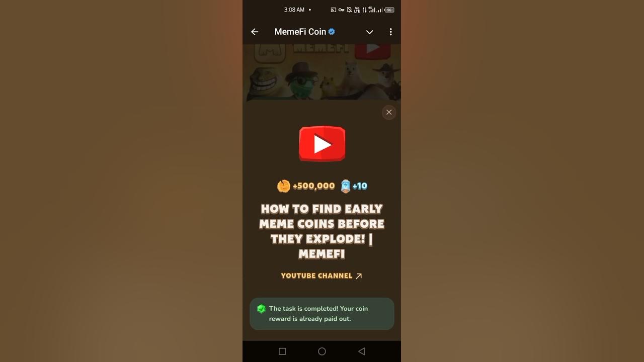 MemeFi Video Task Answer | How to find early meme coins before they explode | #memefisecretcode ...