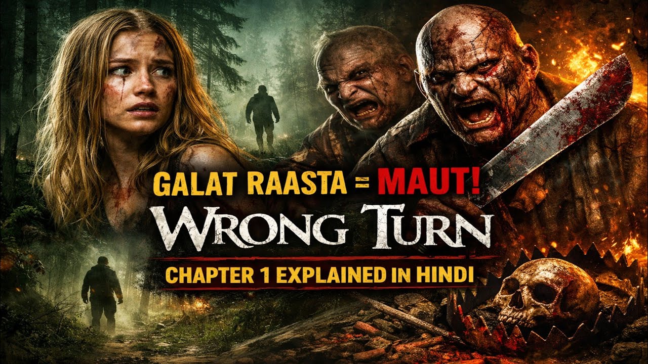 Wrong Turn Chapter 1 Full Movie Explanation in Hindi | Wrong Turn ...
