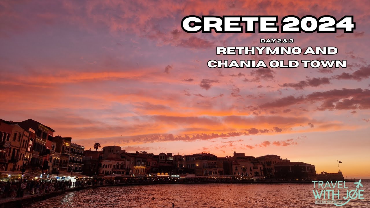 CRETE 2024 🇬🇷 | Rethymnon and Chania Old Town! - YouTube