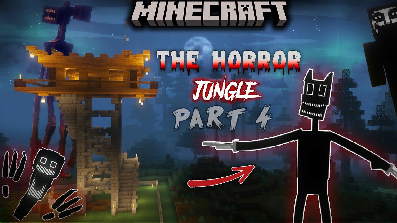I Faced (Apollyon) & (Cartoon Cat) In l Horror Jungle Of Minecraft #4 ...