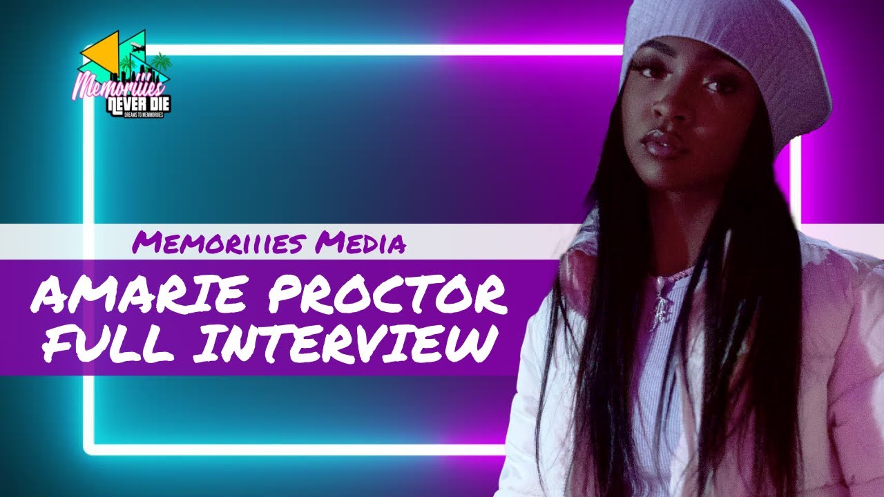 Amarie Proctor (FULL INTERVIEW) TALKS Growing up in Savannah,, Going ...