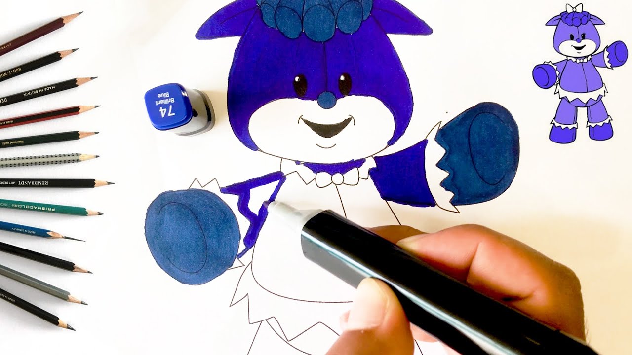 How to draw Lacey Lamb | The Threads - YouTube