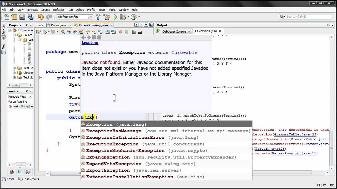 Ll1 Version3 8of8 Tests Parser Part2of2 Youtube