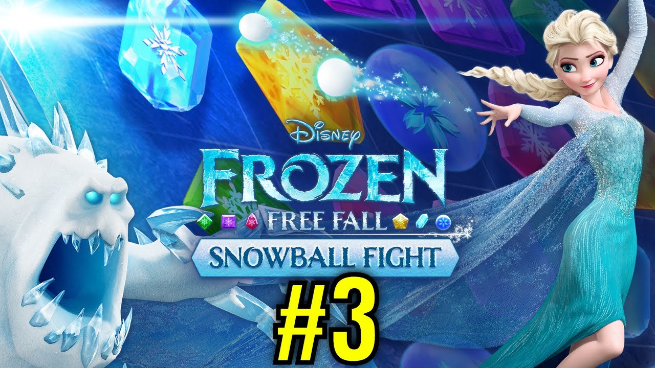Frozen Free Fall Snowball Fight #3 - Levels 11 to 16 - YouTube