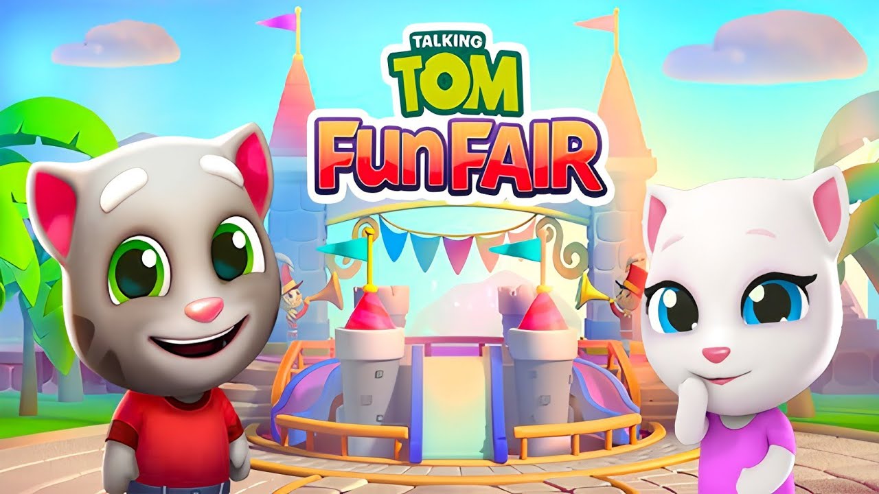 Talking Tom Fun Fair Gameplay Android ios - YouTube