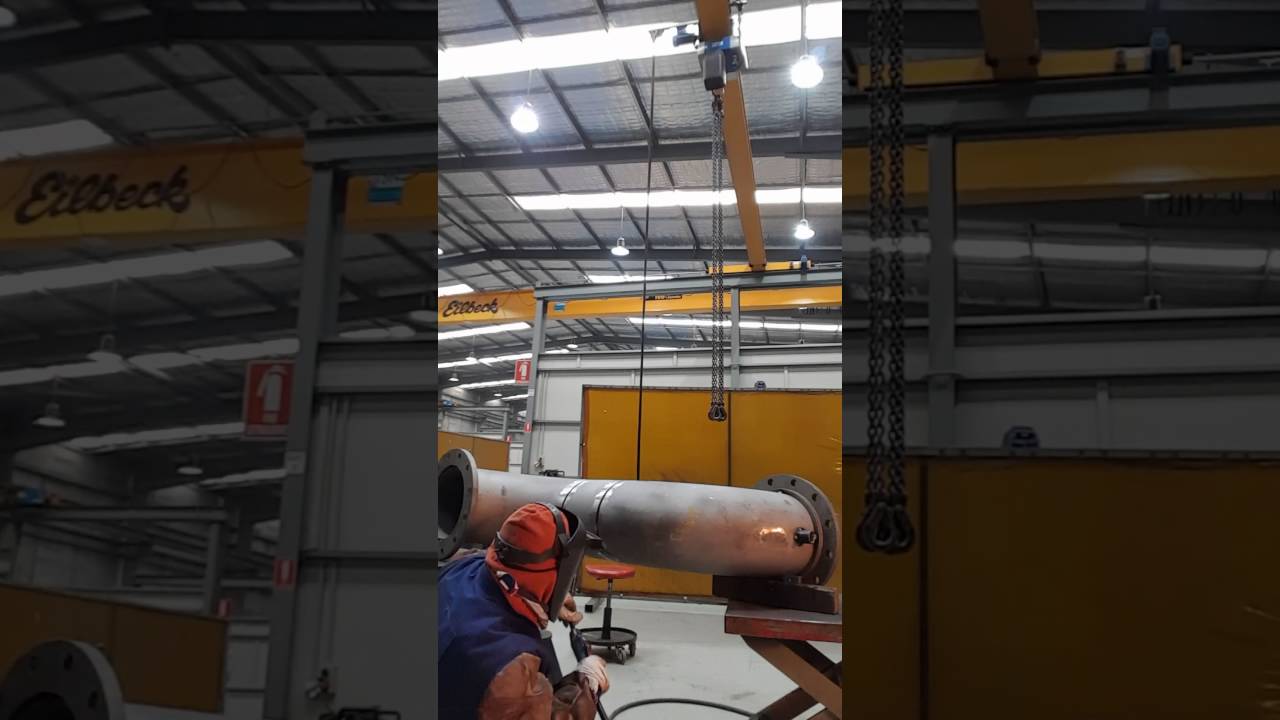 Mig welding process 5g pipe - YouTube