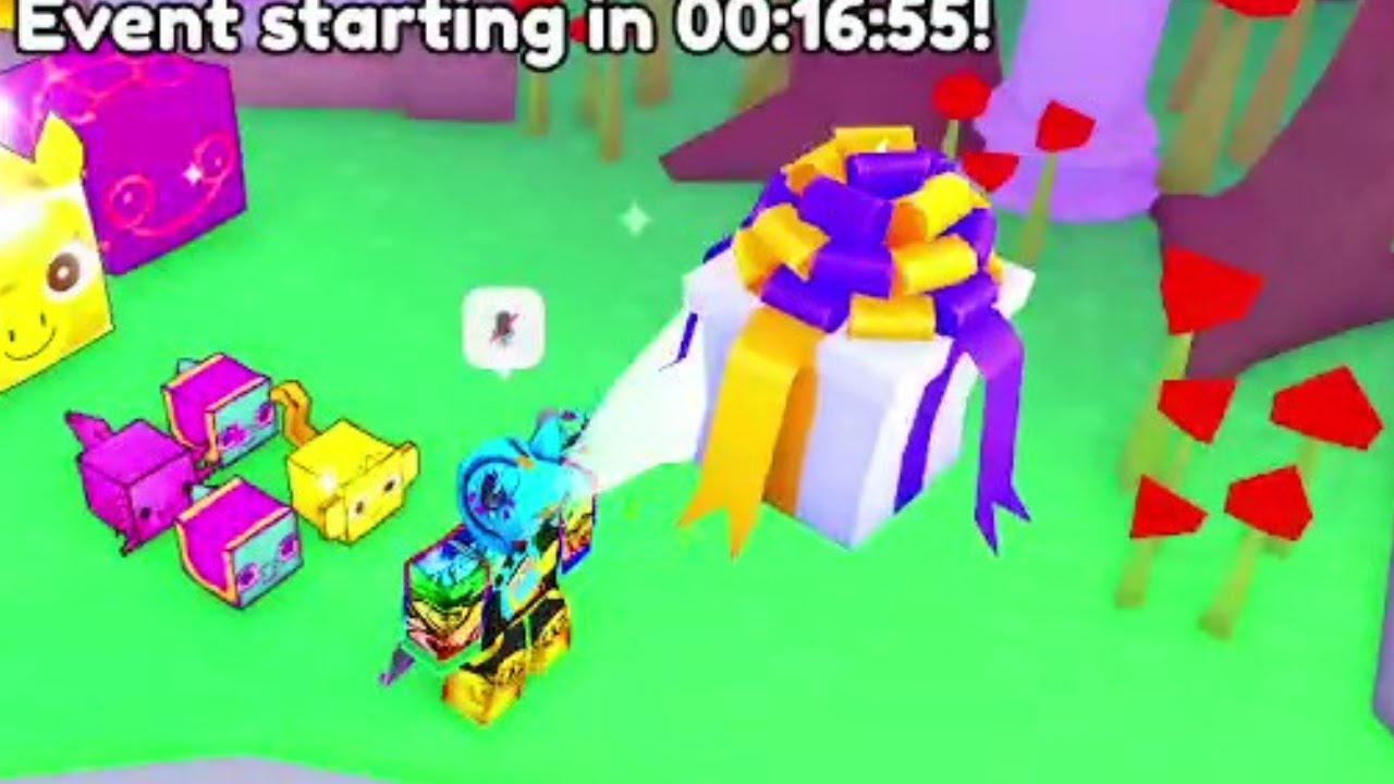 New Party Gift Hatch Animation In Pet Simulator X! - YouTube
