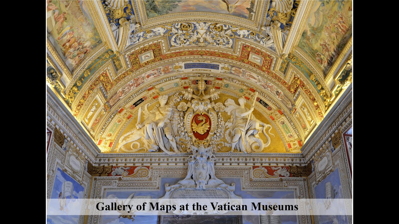 Gallery of Maps at the Vatican Museums - YouTube