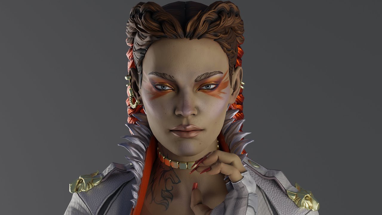 Loba 360° Model in 4K - YouTube