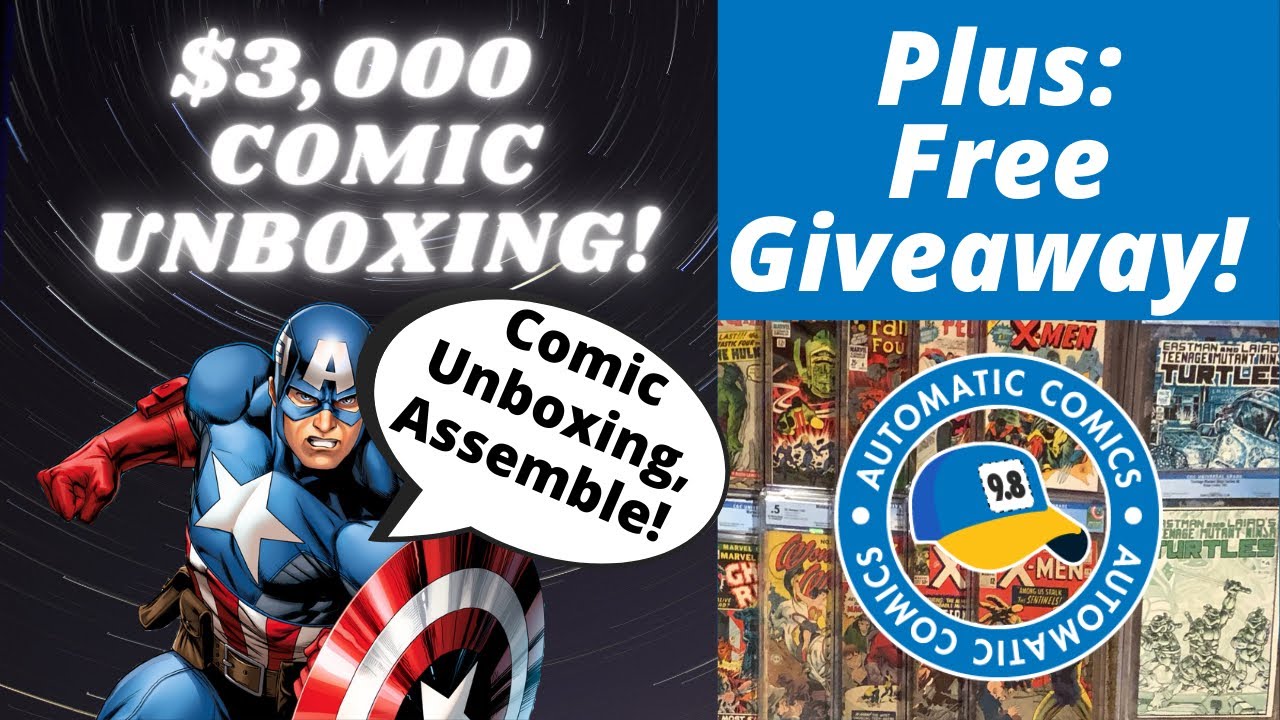 Key Marvel Comic Unboxing! | Free Giveaway! - YouTube