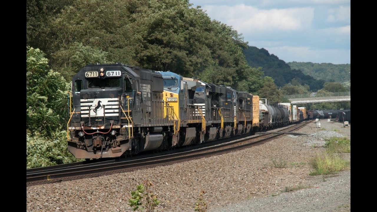 Railfanning The NS Pittsburgh Line, August 2018 - East & West Slope ...