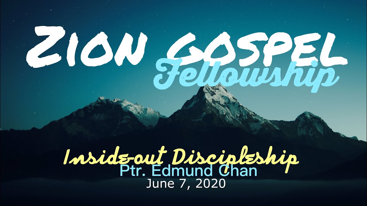 Inside-out Discipleship - YouTube