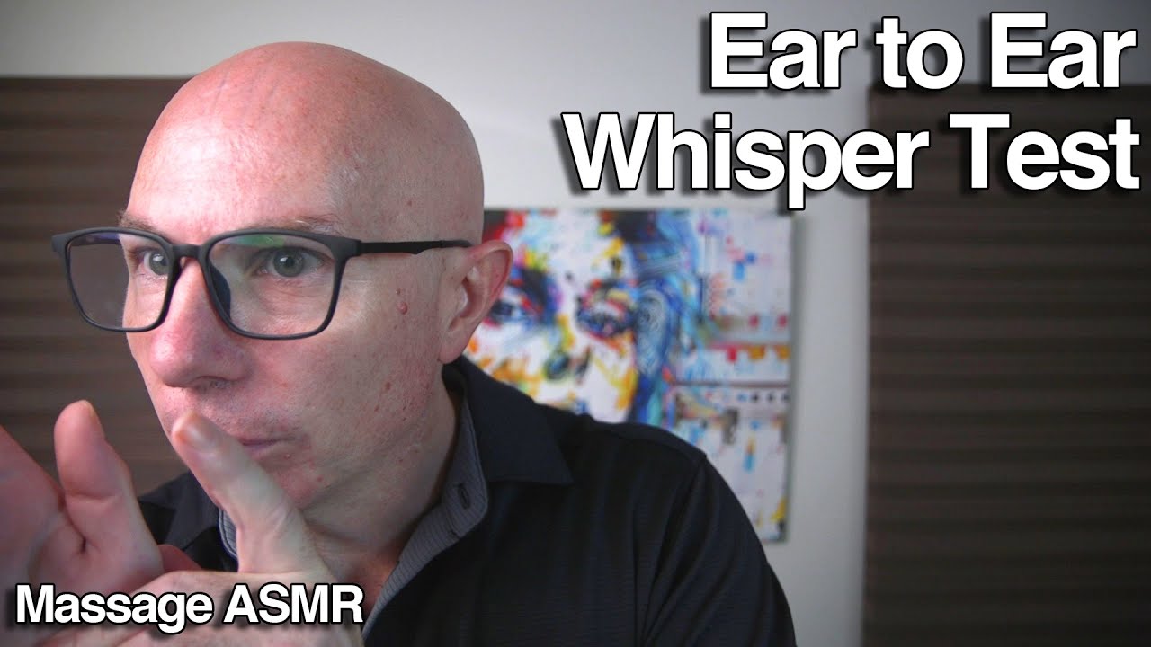 ASMR Ear to Ear Whisper Test for Live Events - YouTube
