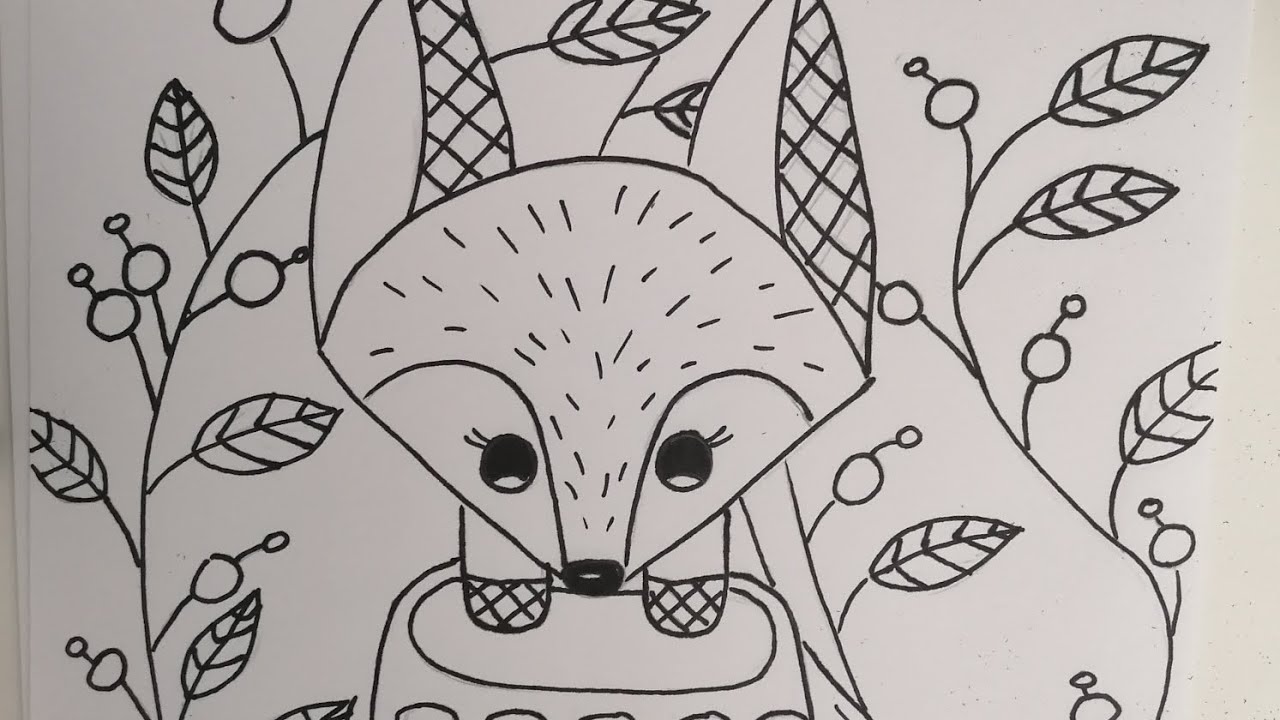 Wunderschöne Fuchs Malen Fox Painting - YouTube