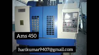 AMS MCV-450 Vertical Machine Center, Spindle Speed: 60 6000, 58% OFF