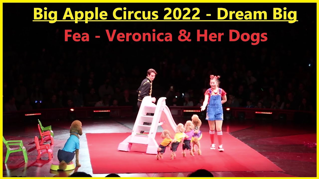 2022 Big Apple Circus - Veronica & Her Dogs Act - 4k - YouTube