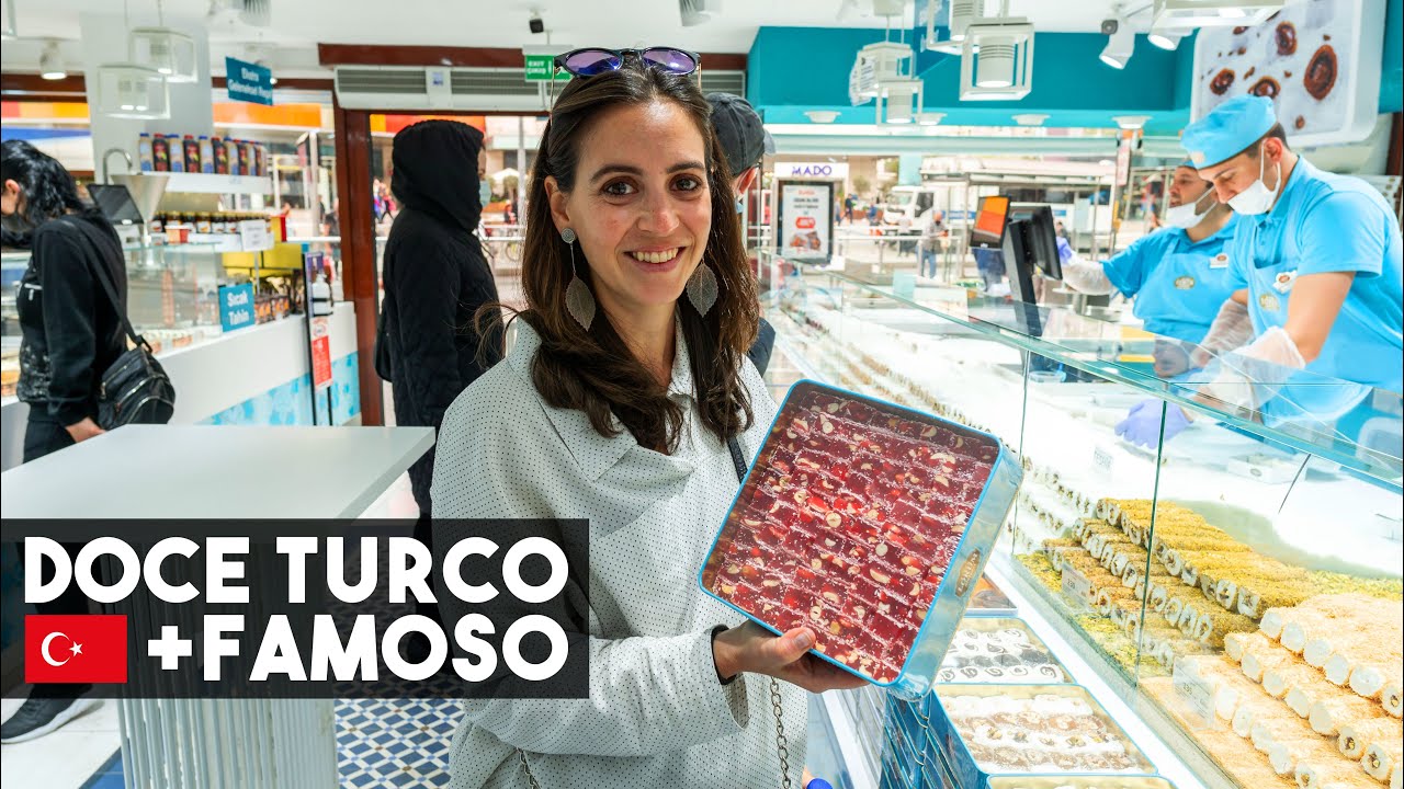 DOCE TURCO MAIS FAMOSO DA TURQUIA - CONHEÇA O LOKUM - YouTube
