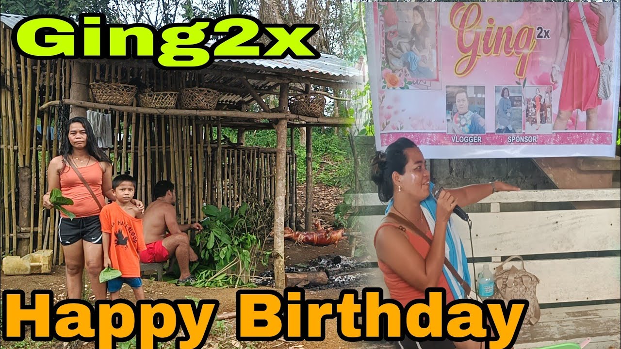 Happy Happy Birthday Ging2x @RaffyTulfoInAction @kingLuckss - YouTube