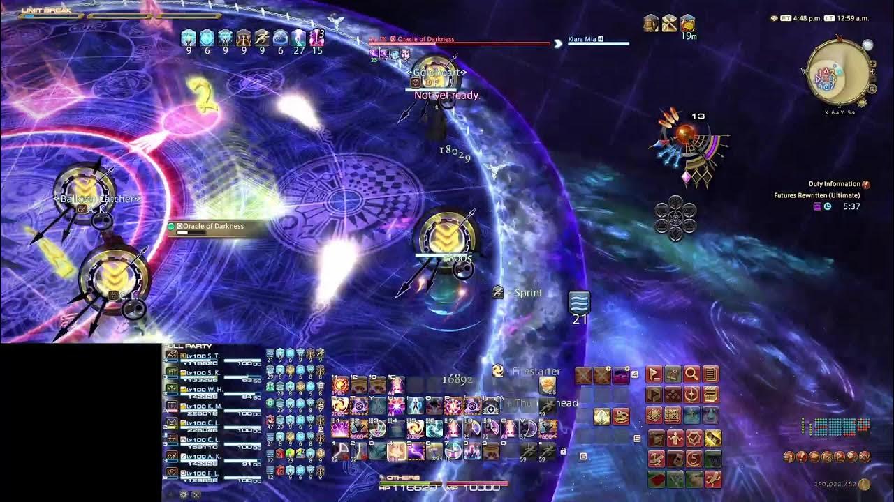 Final Fantasy XIV FRU Prog - YouTube
