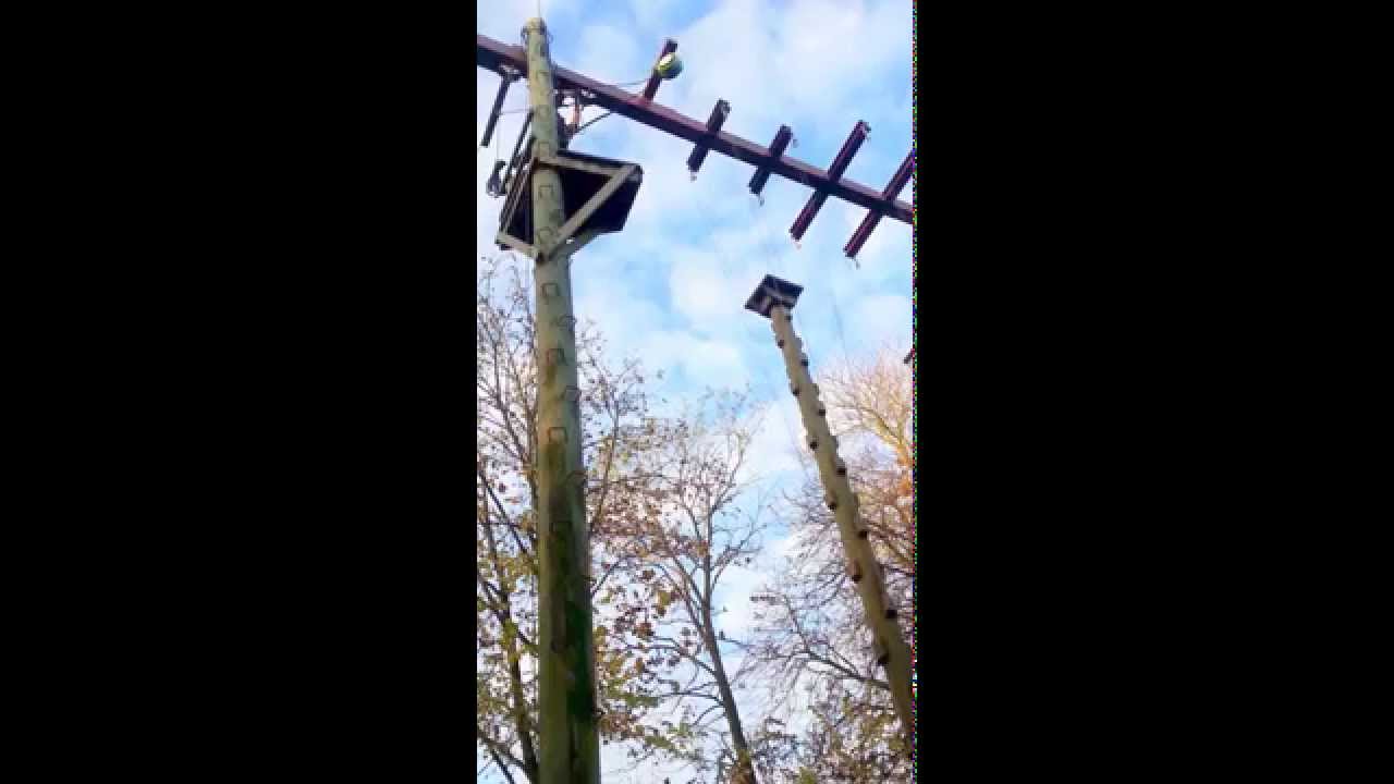 QUICKjump Free Fall Device - Gilwell Scout Centre - YouTube