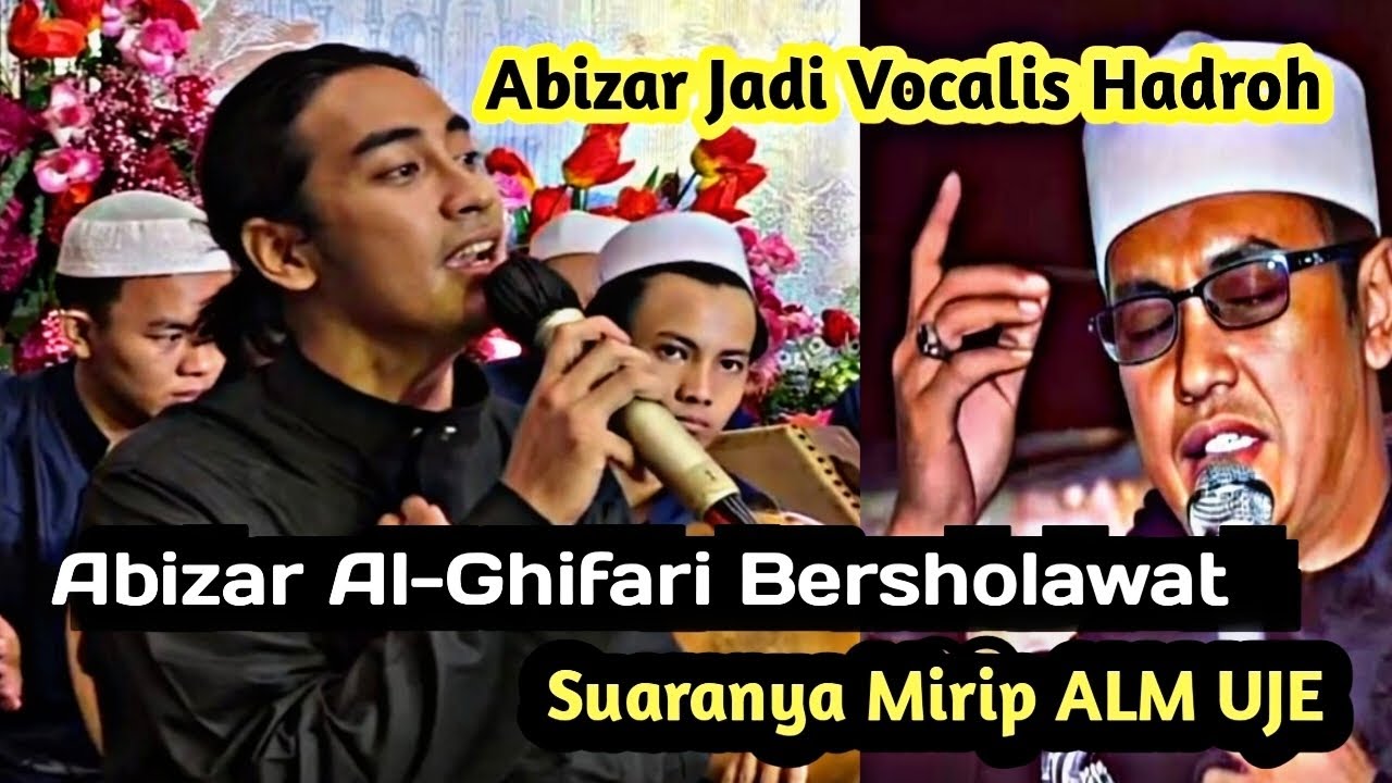 Abizar Al-Ghifari Bersholawat jadi vocalis Hadroh suaranya Mirip ALM ...