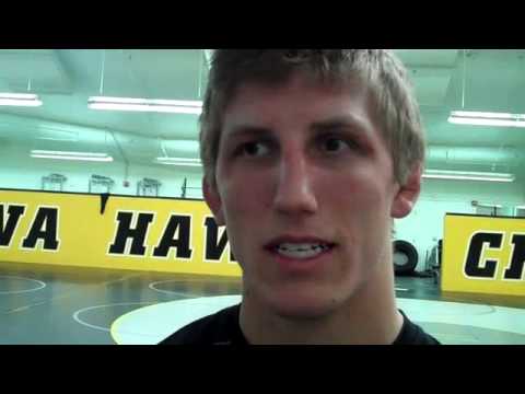 University of Iowa 149-pounder Brody Grothus: Nov. 13, 2012 - YouTube