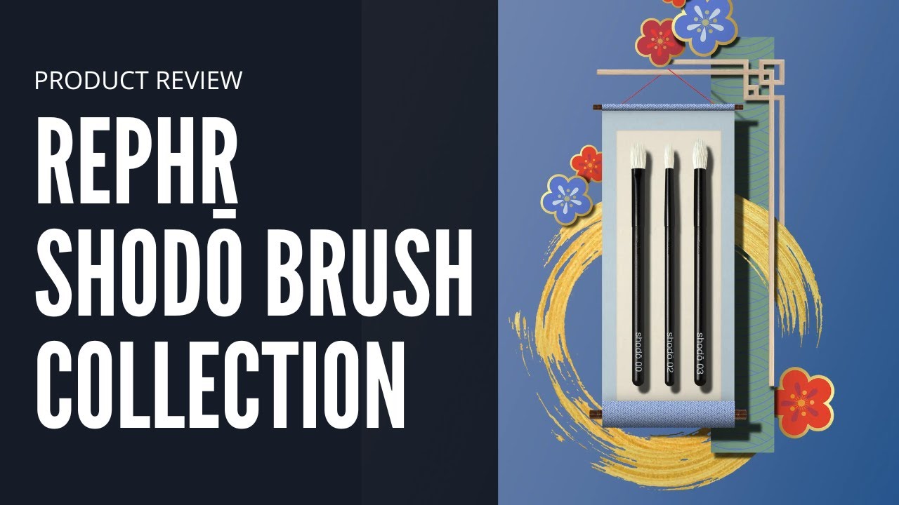 Rephr Shodo Brush Collection Review - YouTube