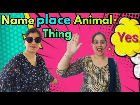 NAME PLACE ANIMAL THING GAME || FUN CHALLENGE || NEW GAME CHALLENGE ...