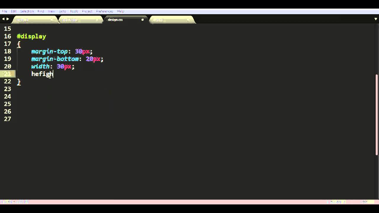 Html5 Calculator App Development Tutorial 2 Css File Youtube