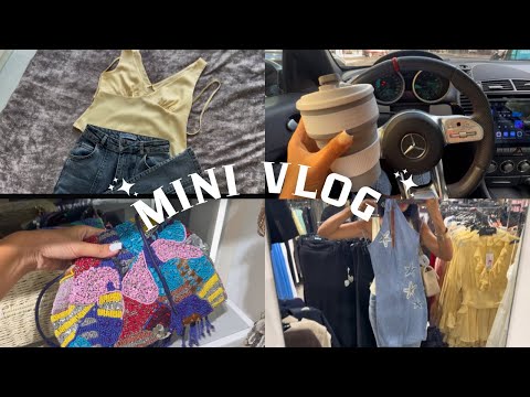 Menimle bir gün 💅🏻 | Mini Vlog 💛🛍️