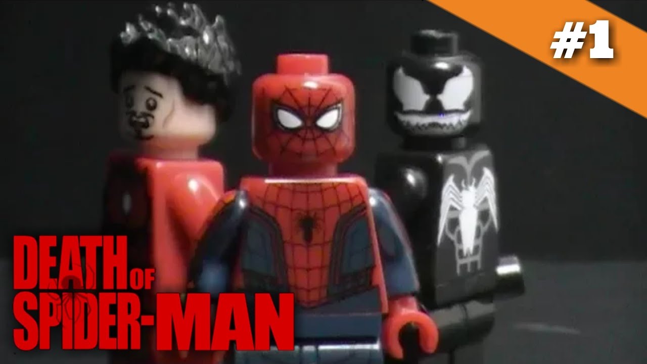 DEATH OF SPIDER-MAN { LEGO STOP-MOTION FILM #1 ]- - YouTube