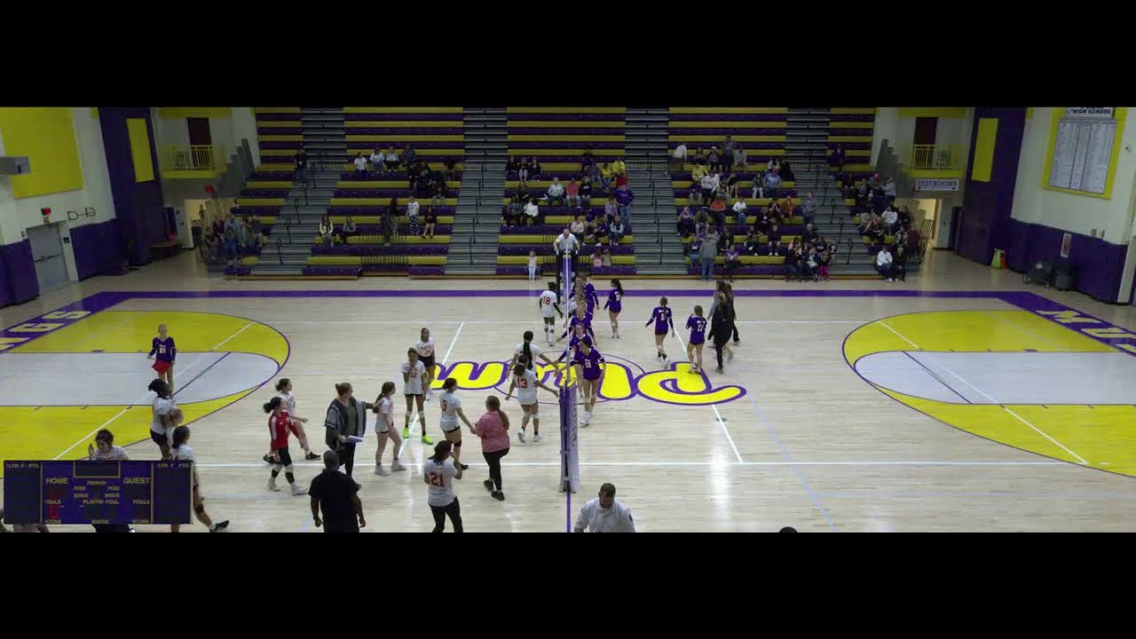 Plum Senior High School vs Penn Hills Womens Varsity Volleyball - YouTube