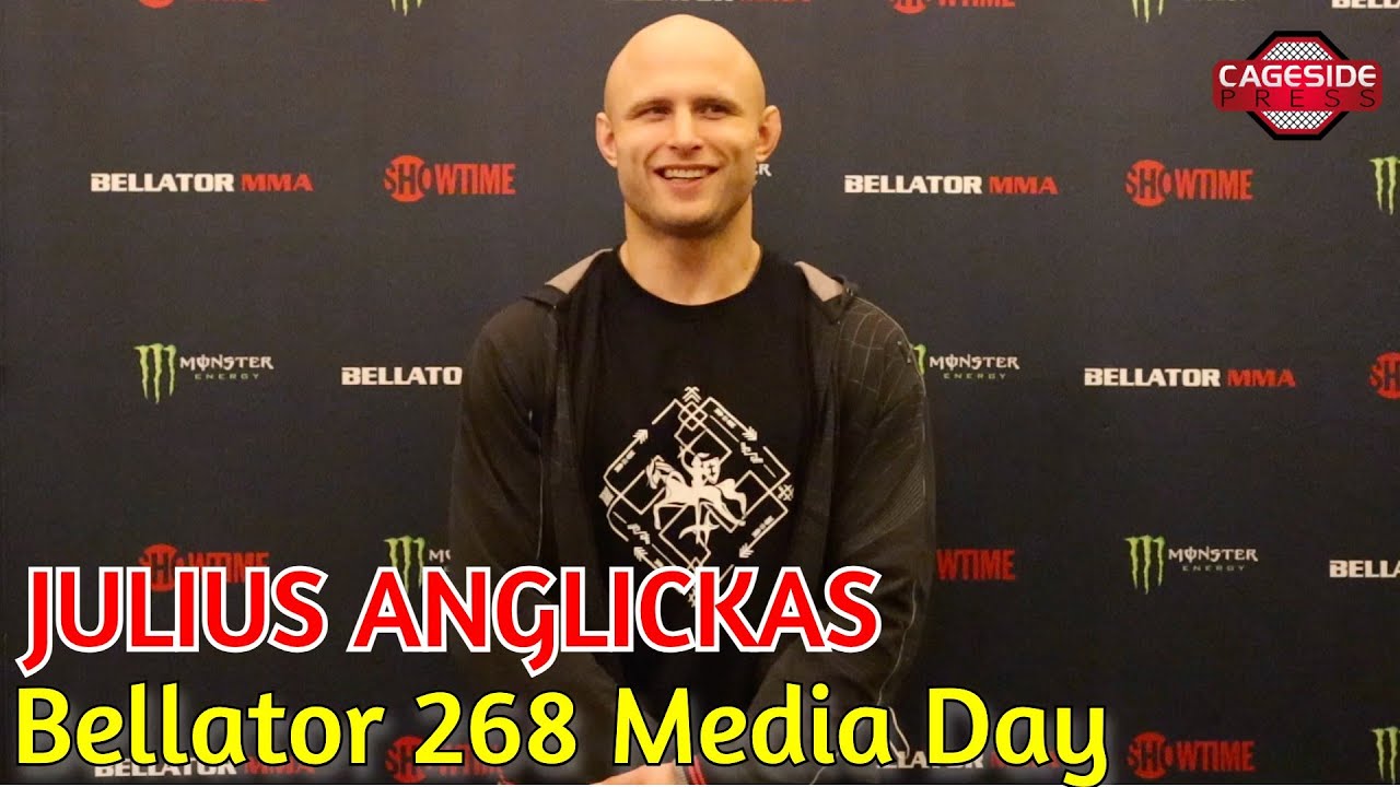 Bellator 268: Julius Anglickas Media Scrum - YouTube