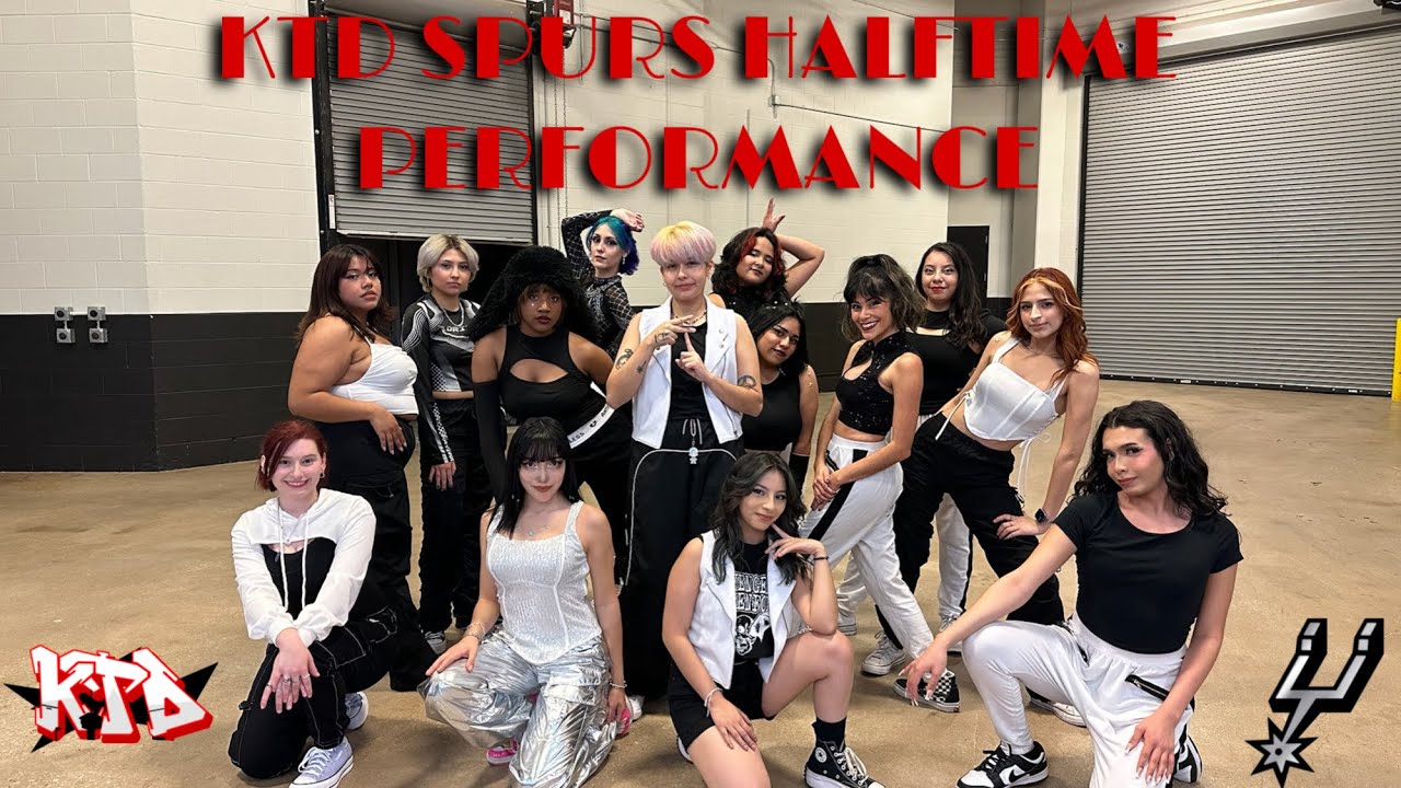 [KTD OFFICIAL] San Antonio Spurs Halftime Performance - 12•26•23 - YouTube