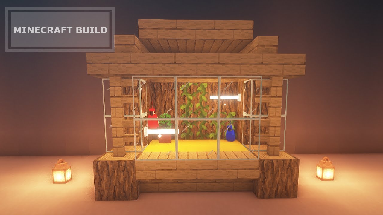 Minecraft: EASY PARROT HOUSE TUTORIAL | HOW TO BUILD THIS | minecraft ...