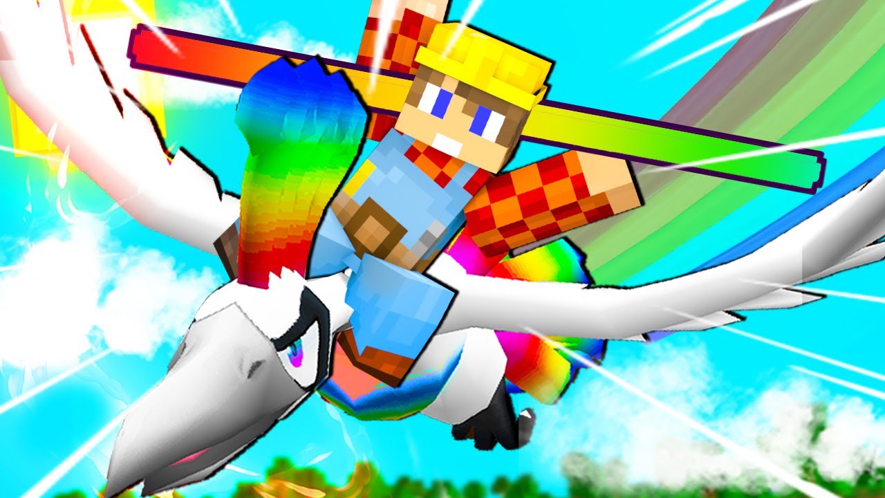 CATTURO IL PRIMO POKEMON RAINBOW SPECIALE! - Pixelcraft EP.101 - YouTube