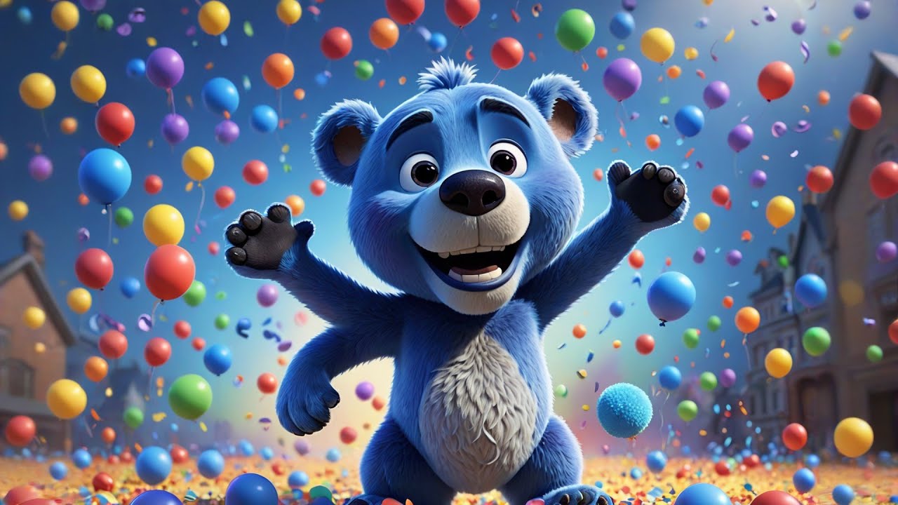 Five Teddy Bears Jump and Count | Counting & Action | Fun Nursery ...