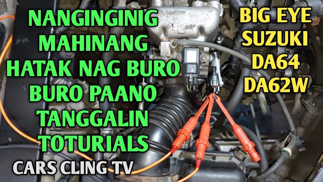 SUZUKI BIG EYE DA64 DA52W ENGINE VIBRATION SHUT OFF DURING AC ON IDLING ...