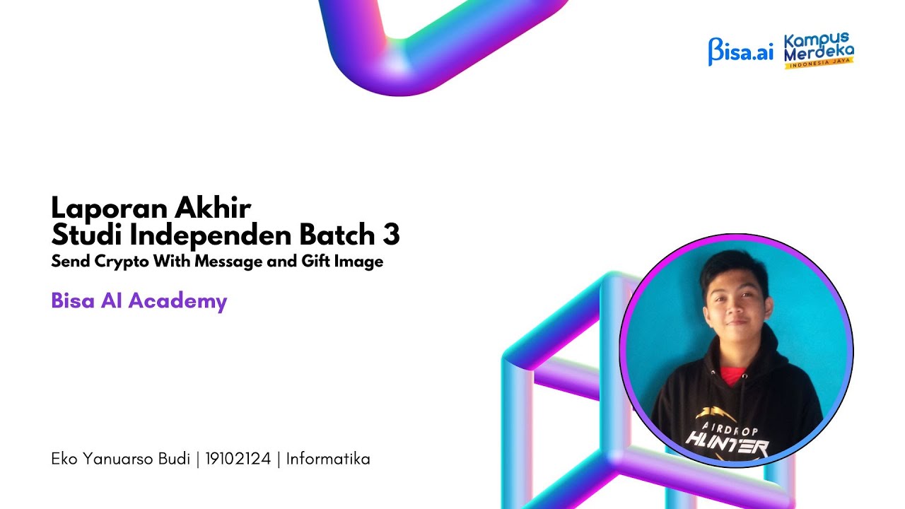 Presentasi Laporan Akhir Studi Independen Batch 3 (Bisa AI Academy) - YouTube