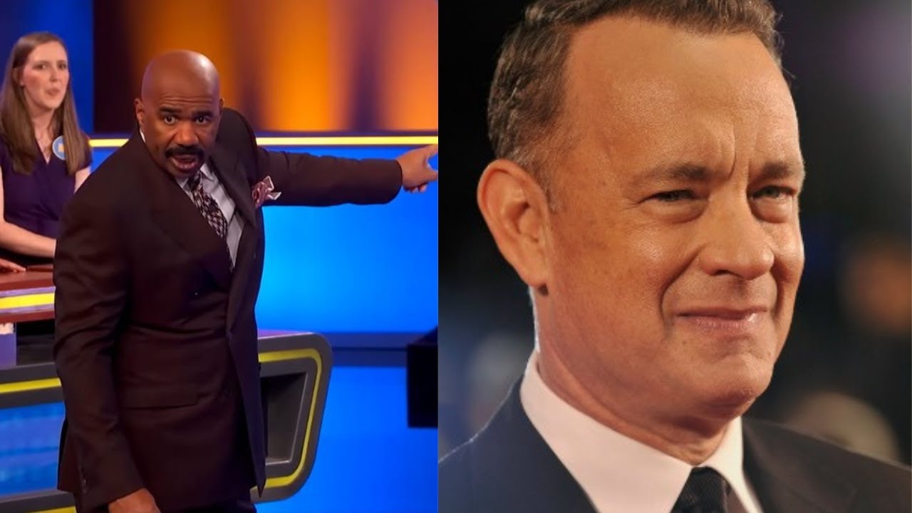 Tom Hanks Reads One Letter → Suddenly Walks Off Stage… Steve Harvey Can ...
