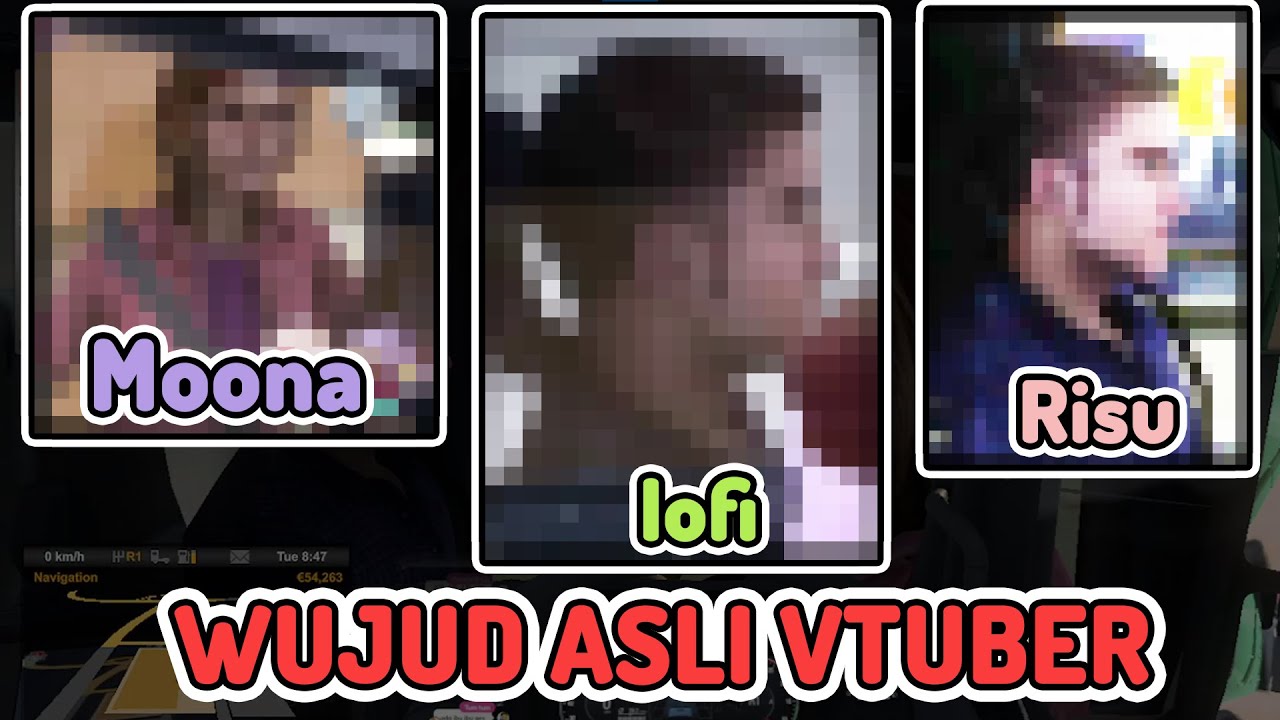 RISU, IOFI, MOONA FACE REVEAL?!?! 😱 [ Risu, Moona, Iofi | Hololive ID ...
